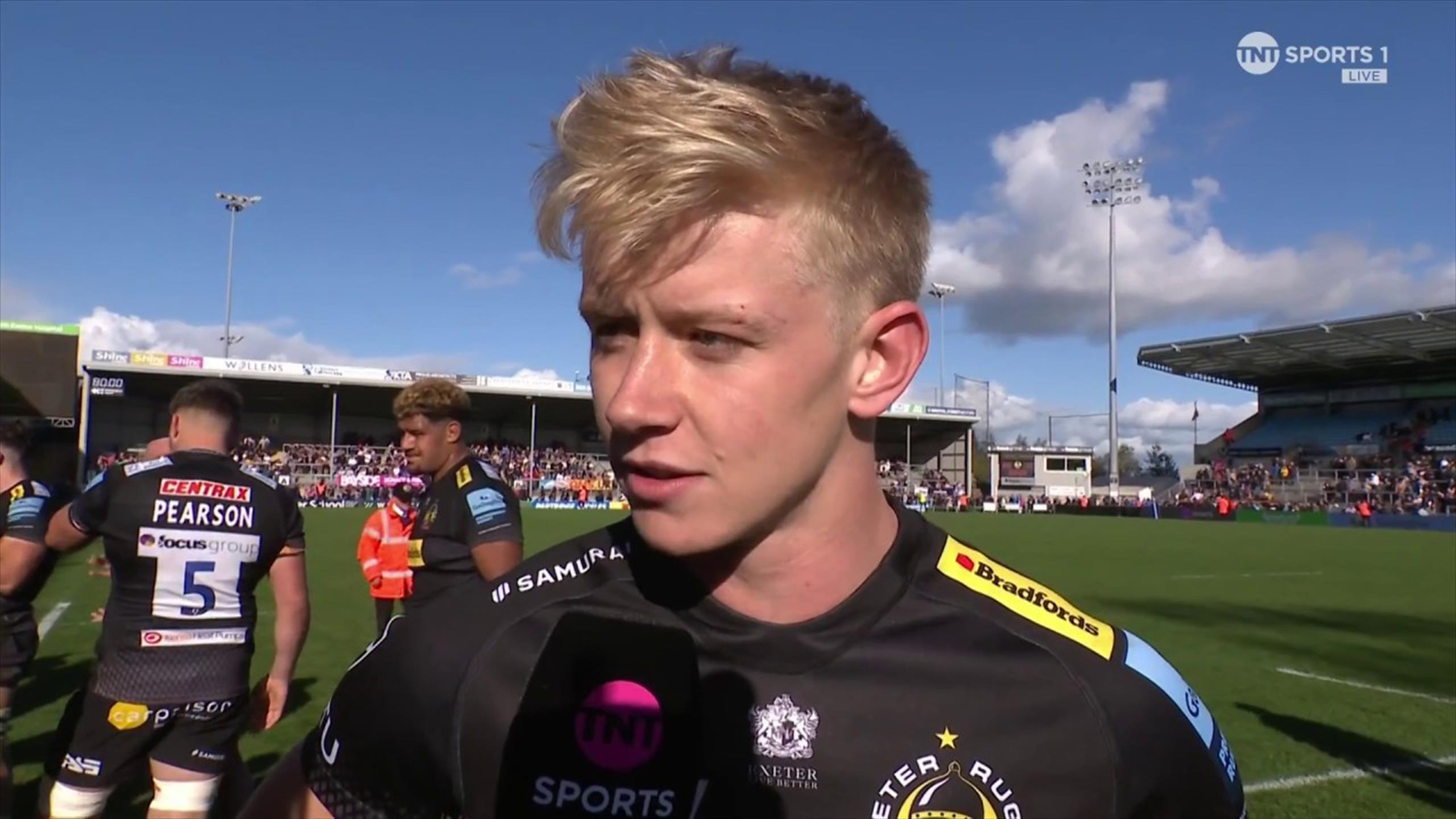 Hat-trick hero Josh Hodge delighted to 'put smiles on faces' as Exeter ...
