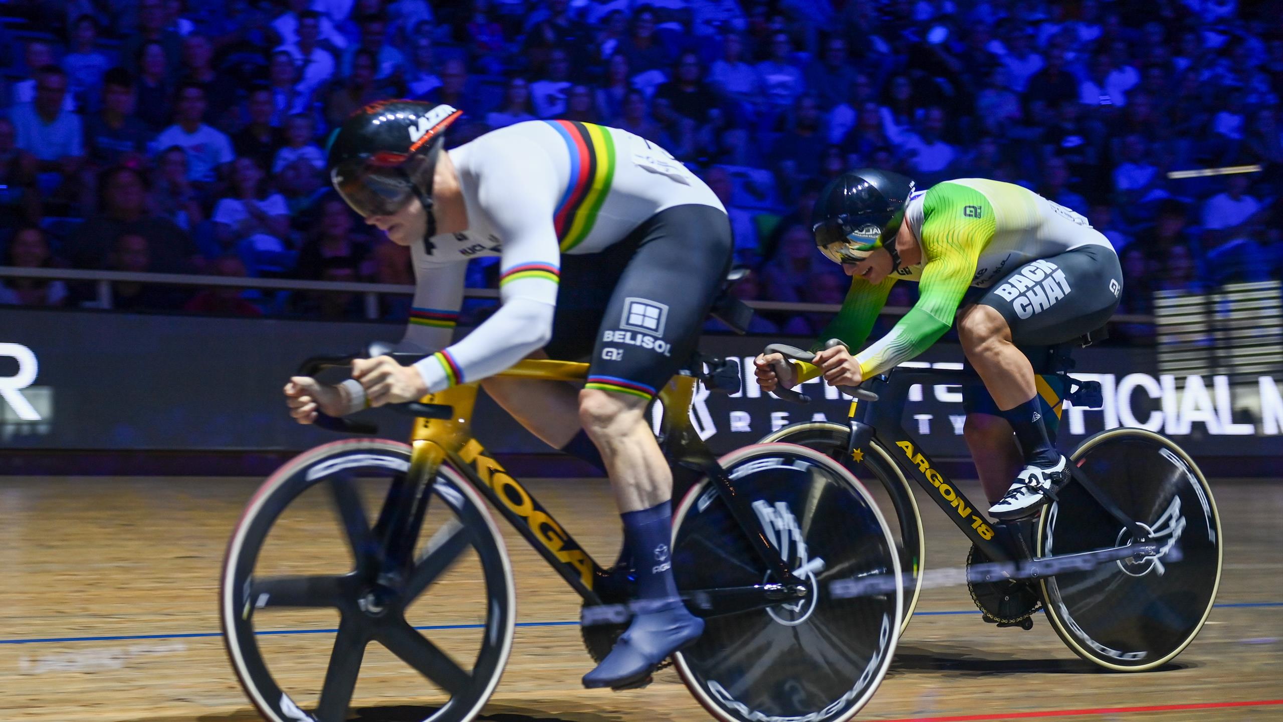 First blood to Harrie Lavreysen in Matthew Richardson rivalry as ...