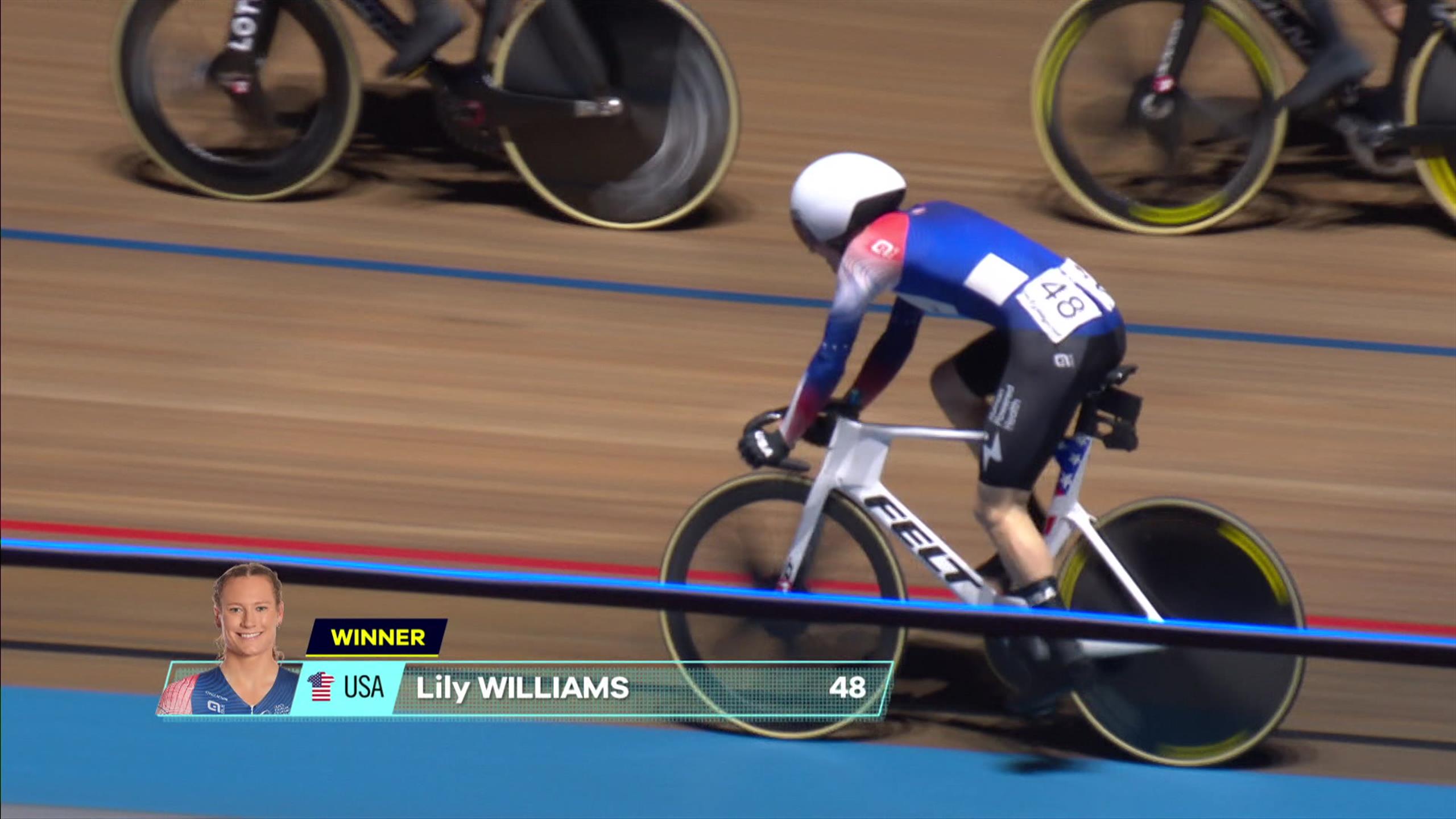 Uci Track Champions League - Lily Williams vince lo Scratch, Katie ...