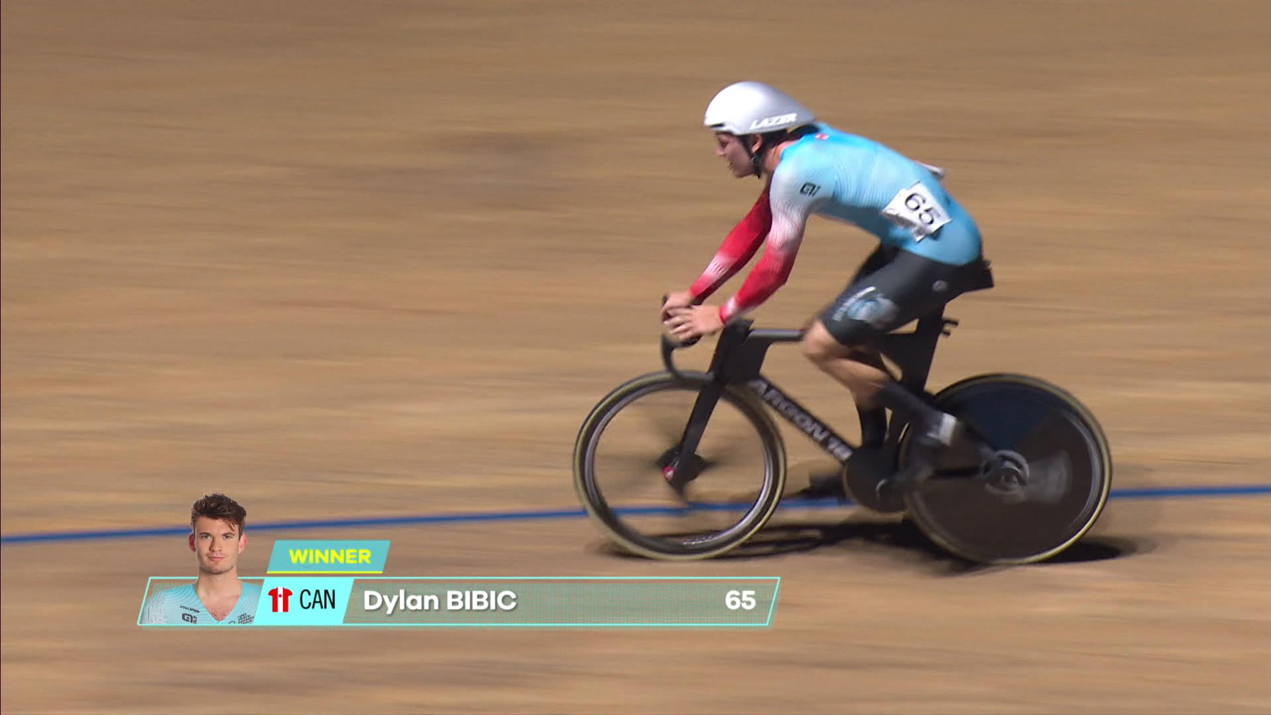 UCI Track Champions League | Dylan Bibic vainqueur de la course à ...