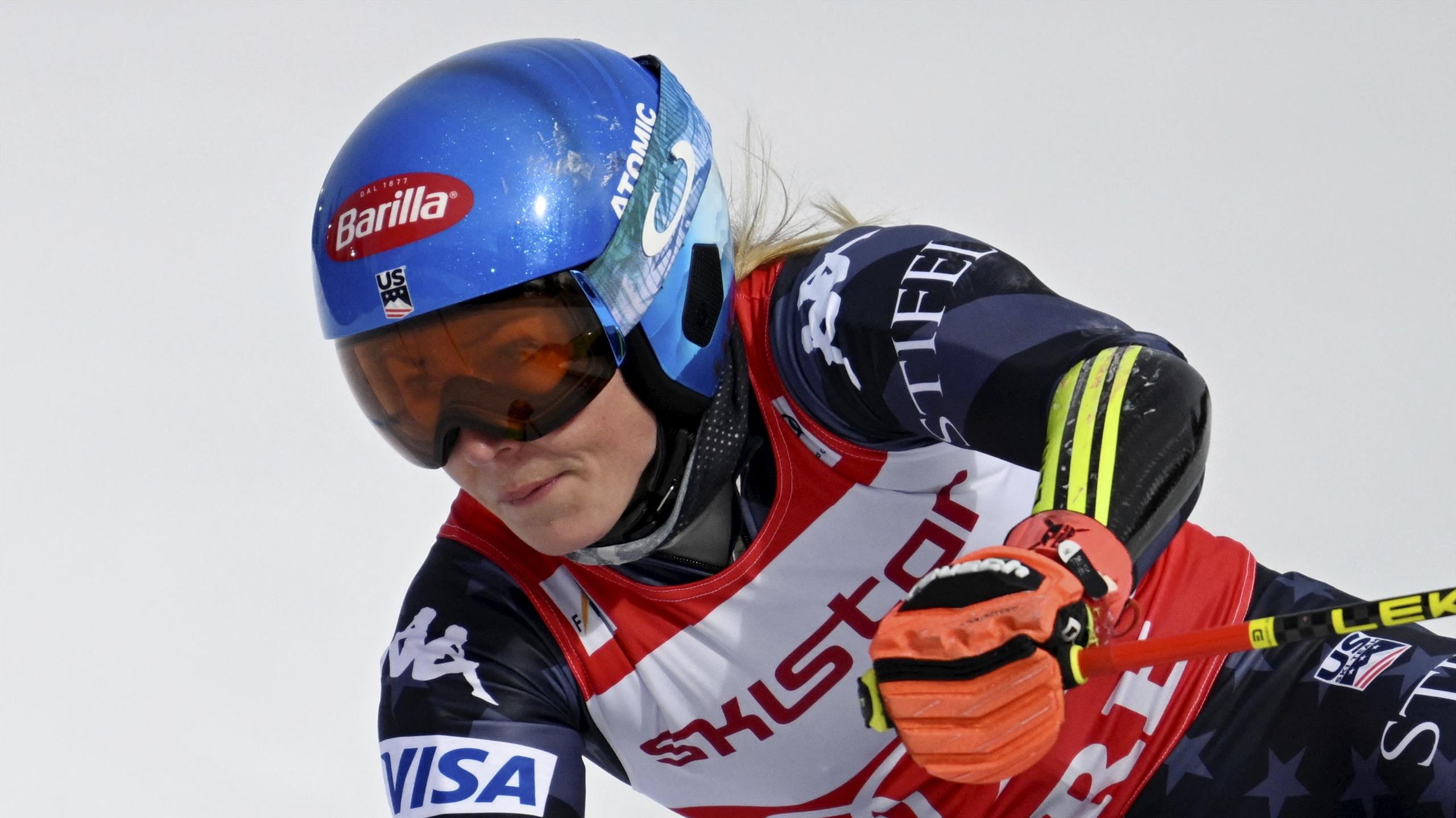 So lief die Abfahrt in Cortina - Schwerer Sturz von Mikaela Shiffrin ...