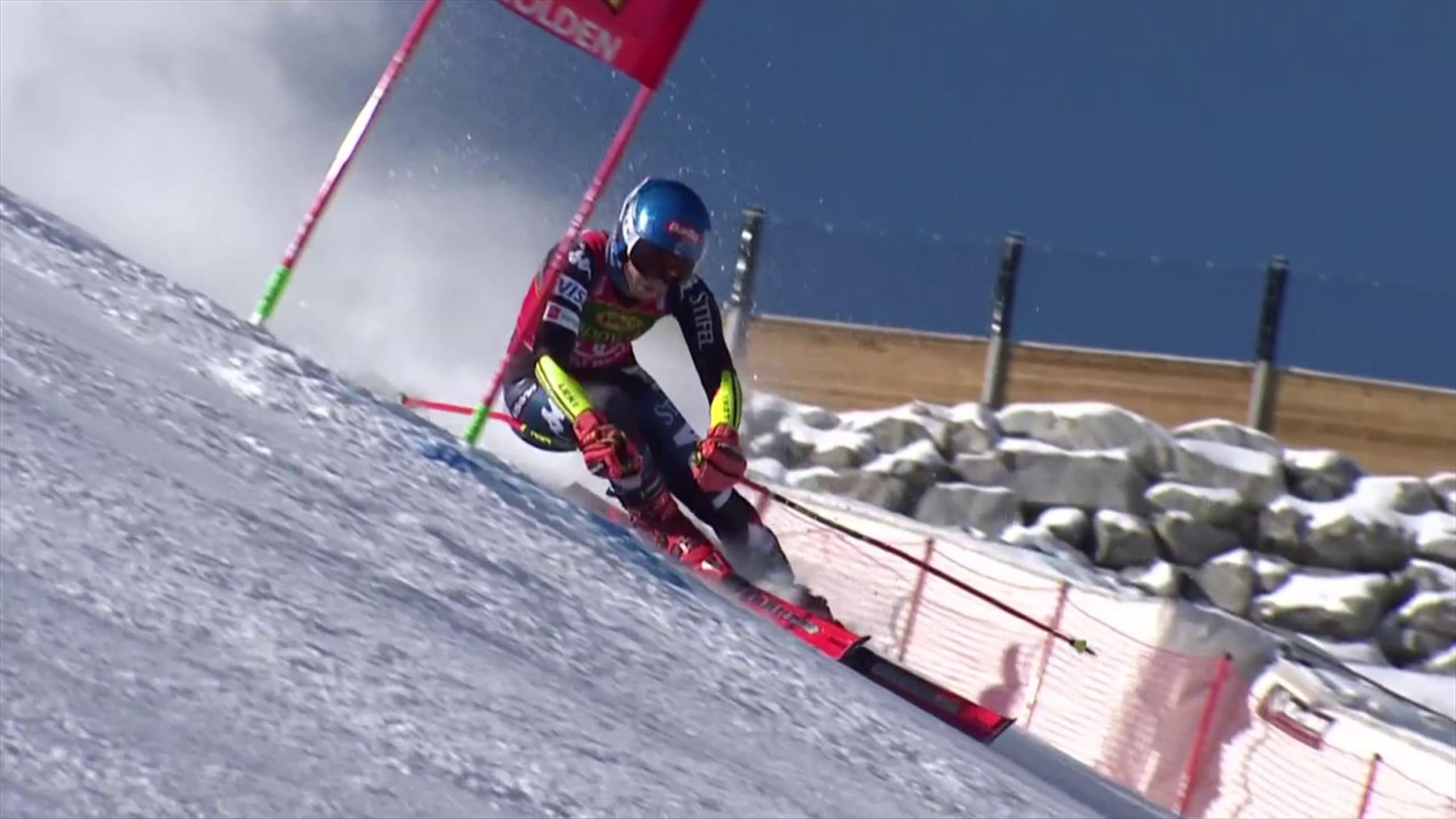 Weltcup-Auftakt in Sölden: Mikaela Shiffrin bringt sich im 1. Lauf in Stellung - guter Start im ...