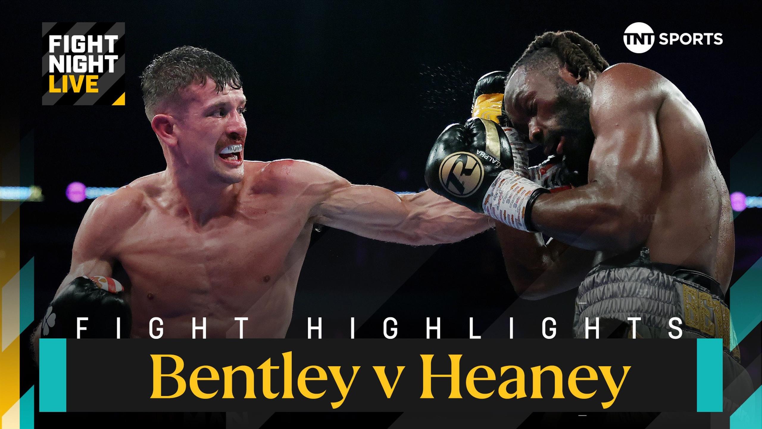 Nathan Heaney stuns Denzel Bentley to claim British middleweight crown ...