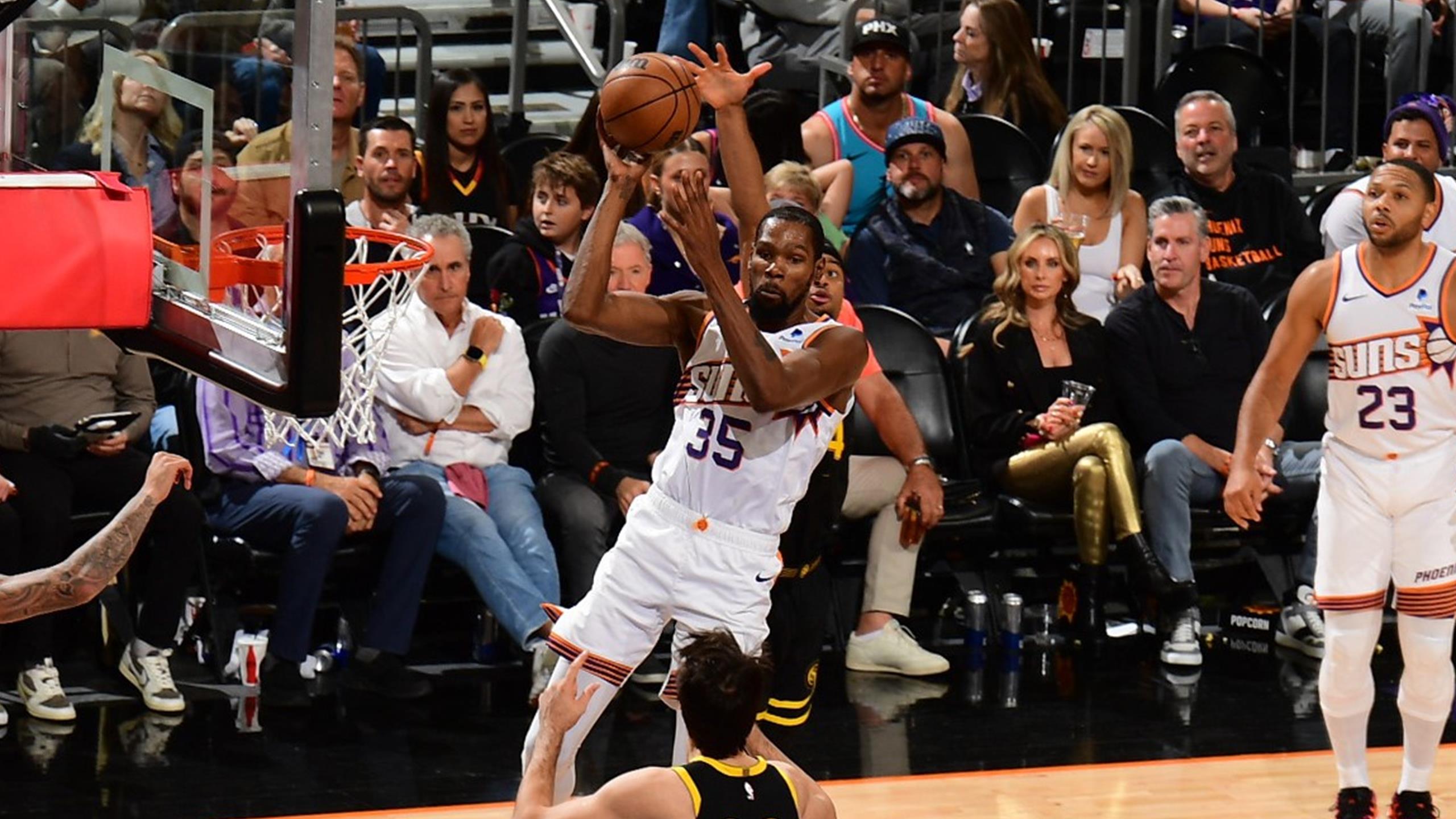 NBA highlights: Kevin Durant-inspired Phoenix Suns see off Steph Curry ...