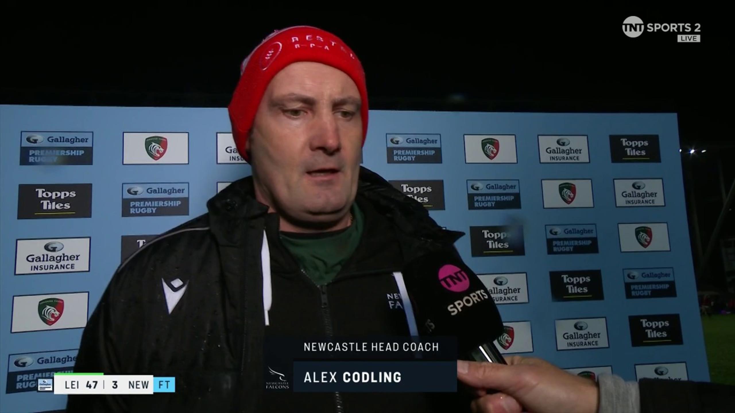Alex Codling: 'Emotional' Newcastle Falcons coach admits club have ...