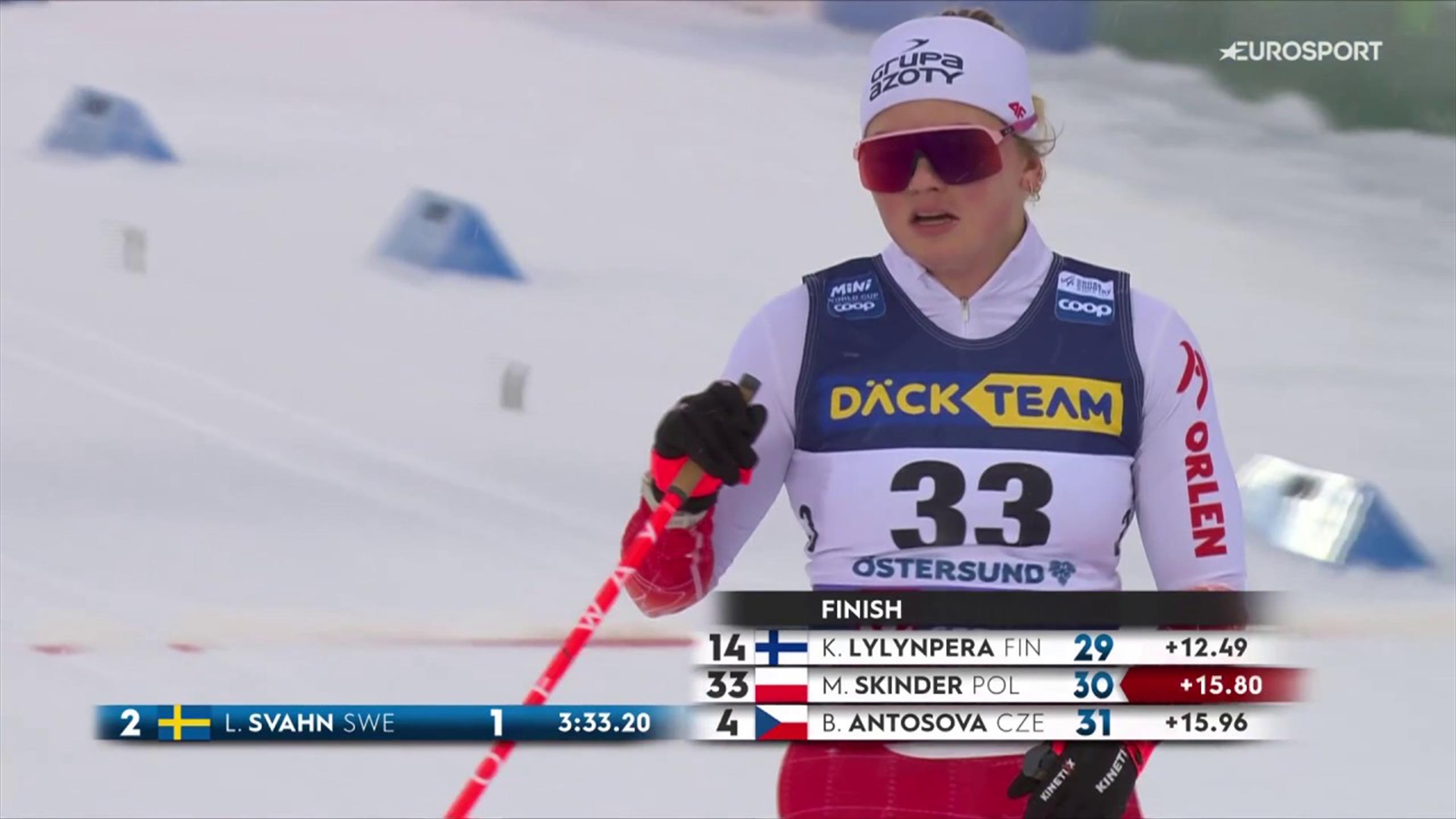 Monika Skinder odpadła w eliminacjach sprintu w Oestersund - Biegi ...