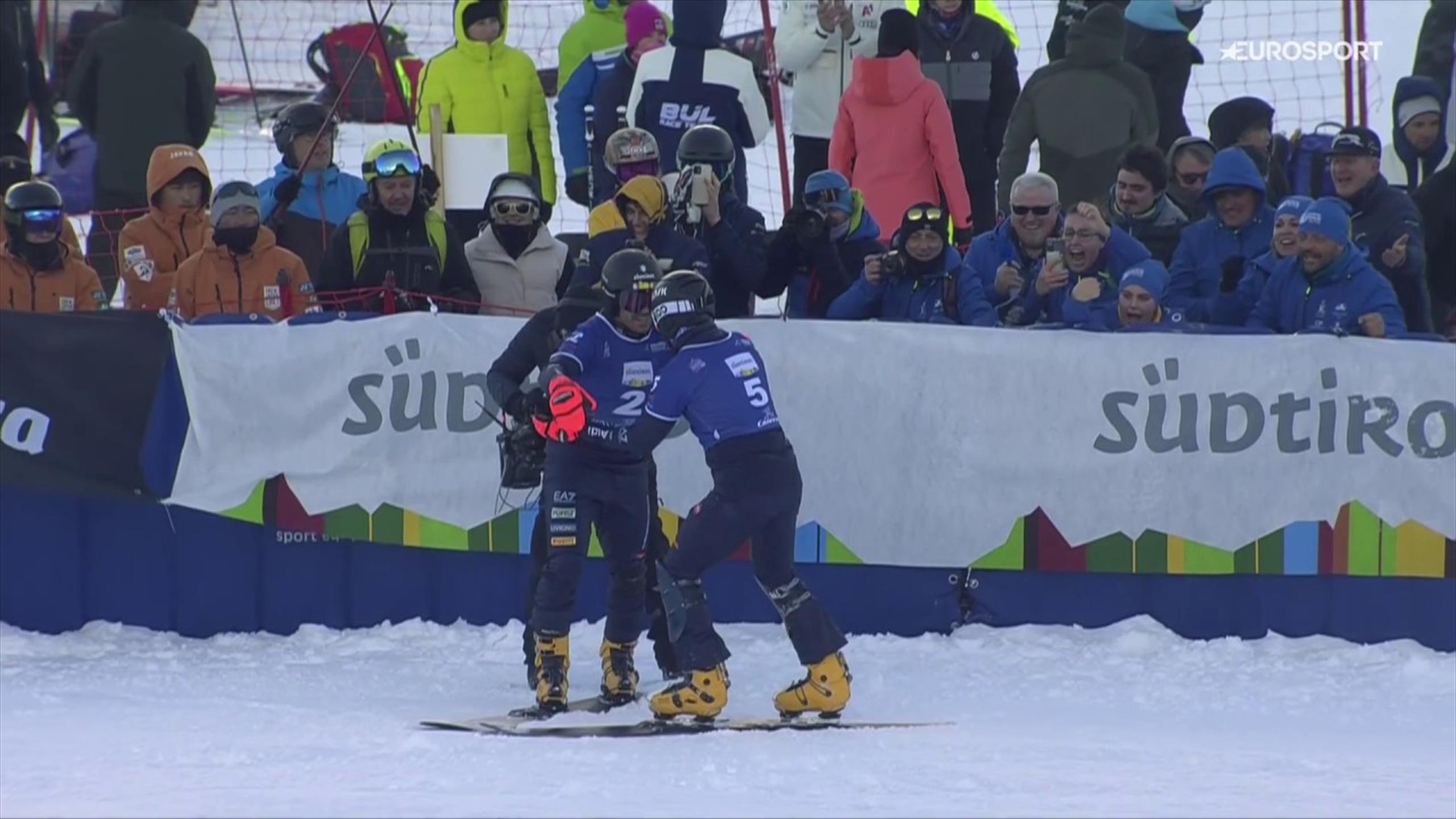 Bormolini vince la finale azzurra contro Coratti nel PGS di Carezza ...