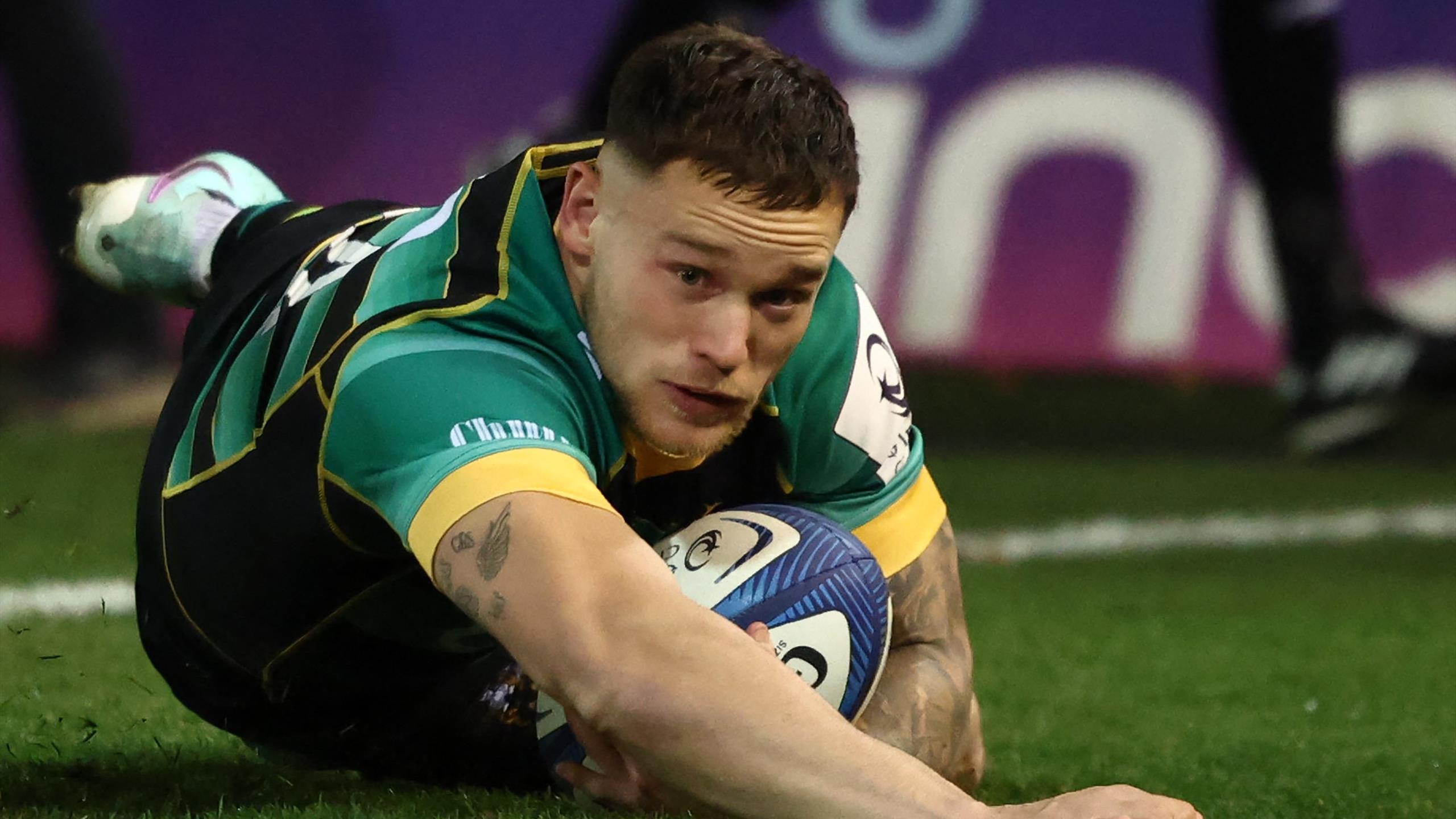 'Wonderful score' - Tom Seabrook finishes flowing move for Northampton ...