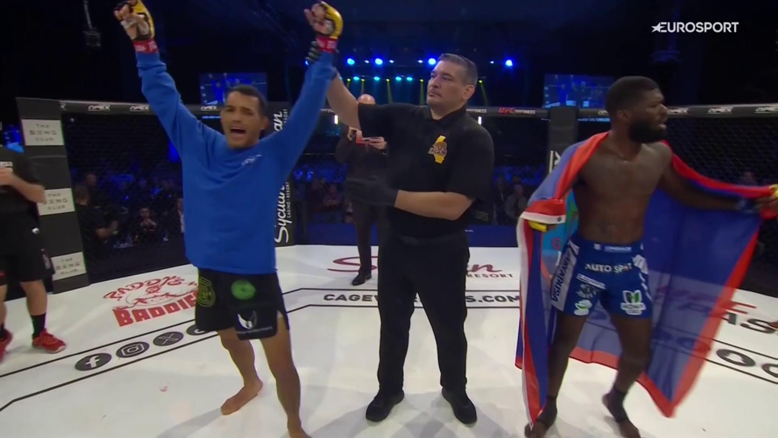 CW 165 | Zevende overwinning op rij in Cage Warriors voor Hernandez ...