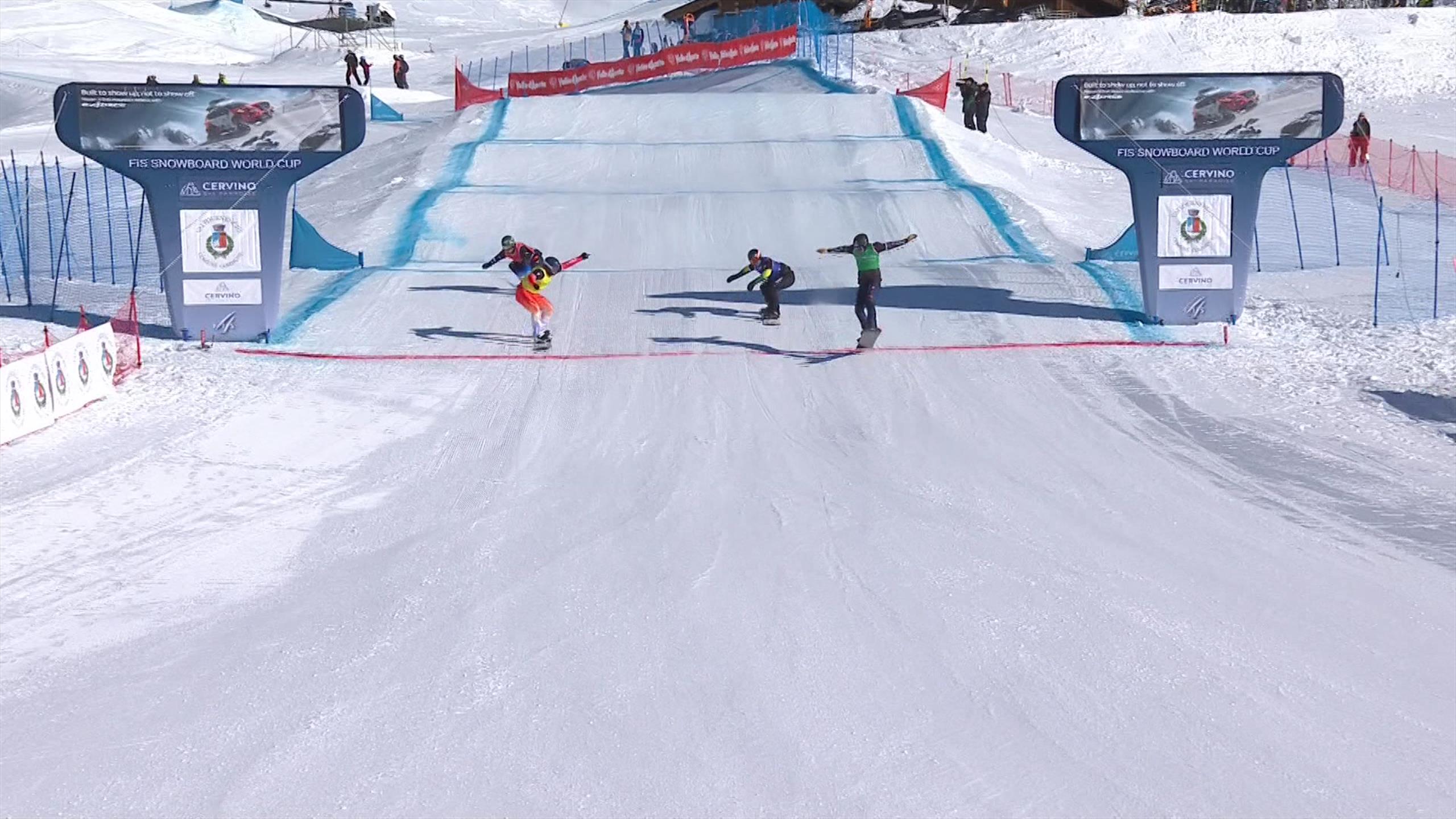 Coupe du monde de snowboard cross : Chloé Trespeuch et Loan Bozzolo ...