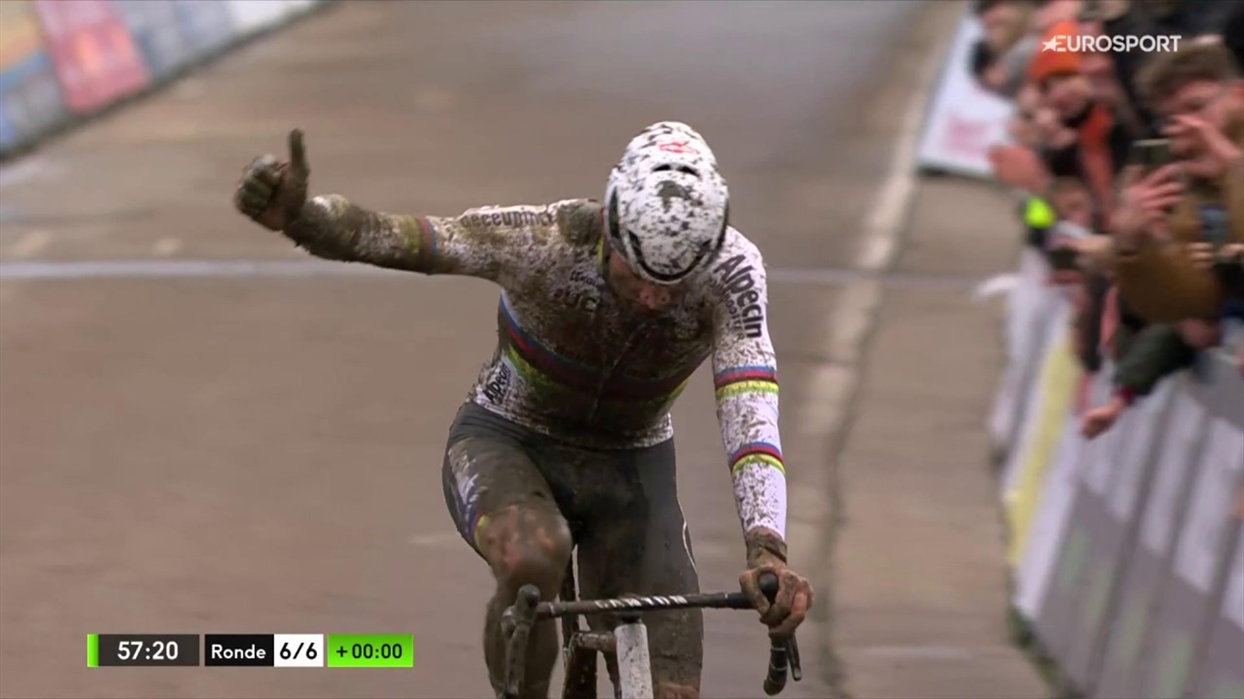 Baal | Mathieu van der Poel ook in modder op eenzame hoogte - Van Aert ...
