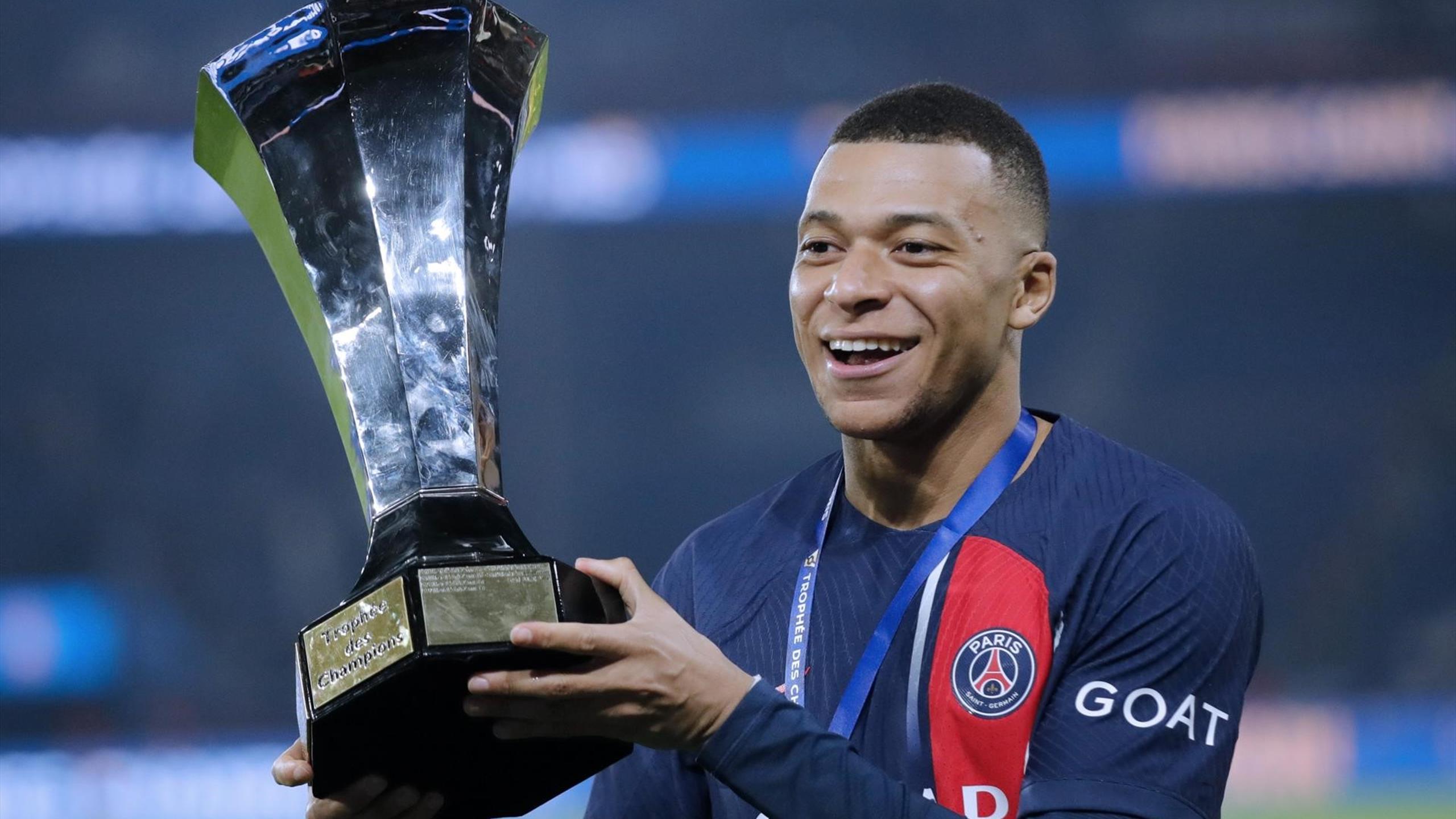 Supercopa de Francia 2023 | Un sonriente y feliz Mbappé lidera la ...