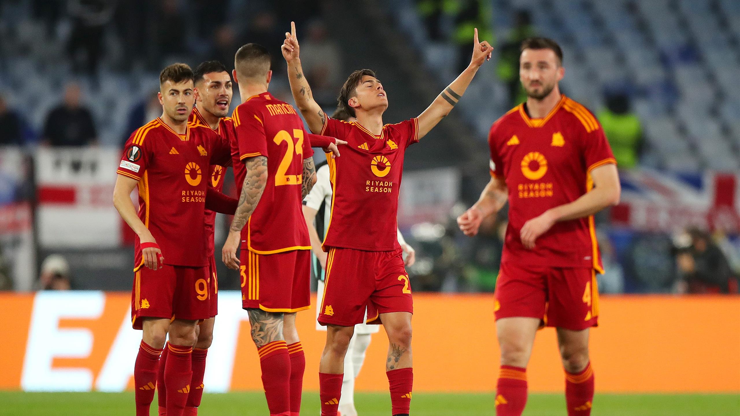 AS Roma 4-0 Brighton: UEFA Europa League result as Roma run riot ...
