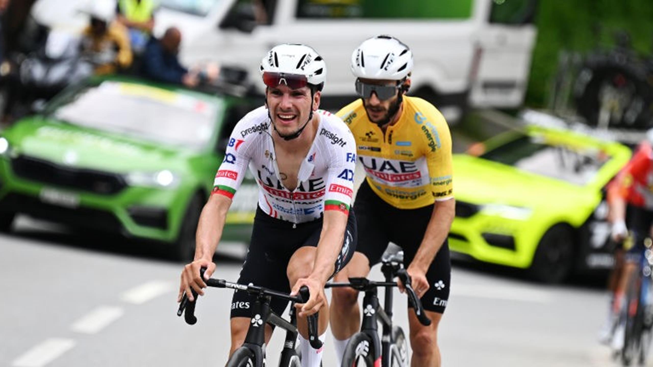 Adam Yates gewinnt die 7. Etappe der Tour de Suisse, Joao Almeida wird ...