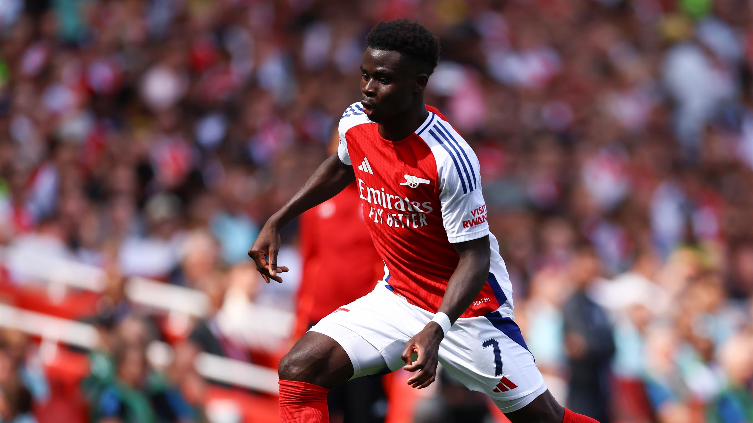 Arsenal 2 Wolves 0 LIVE! Premier League runners-up begin 2024/25 ...