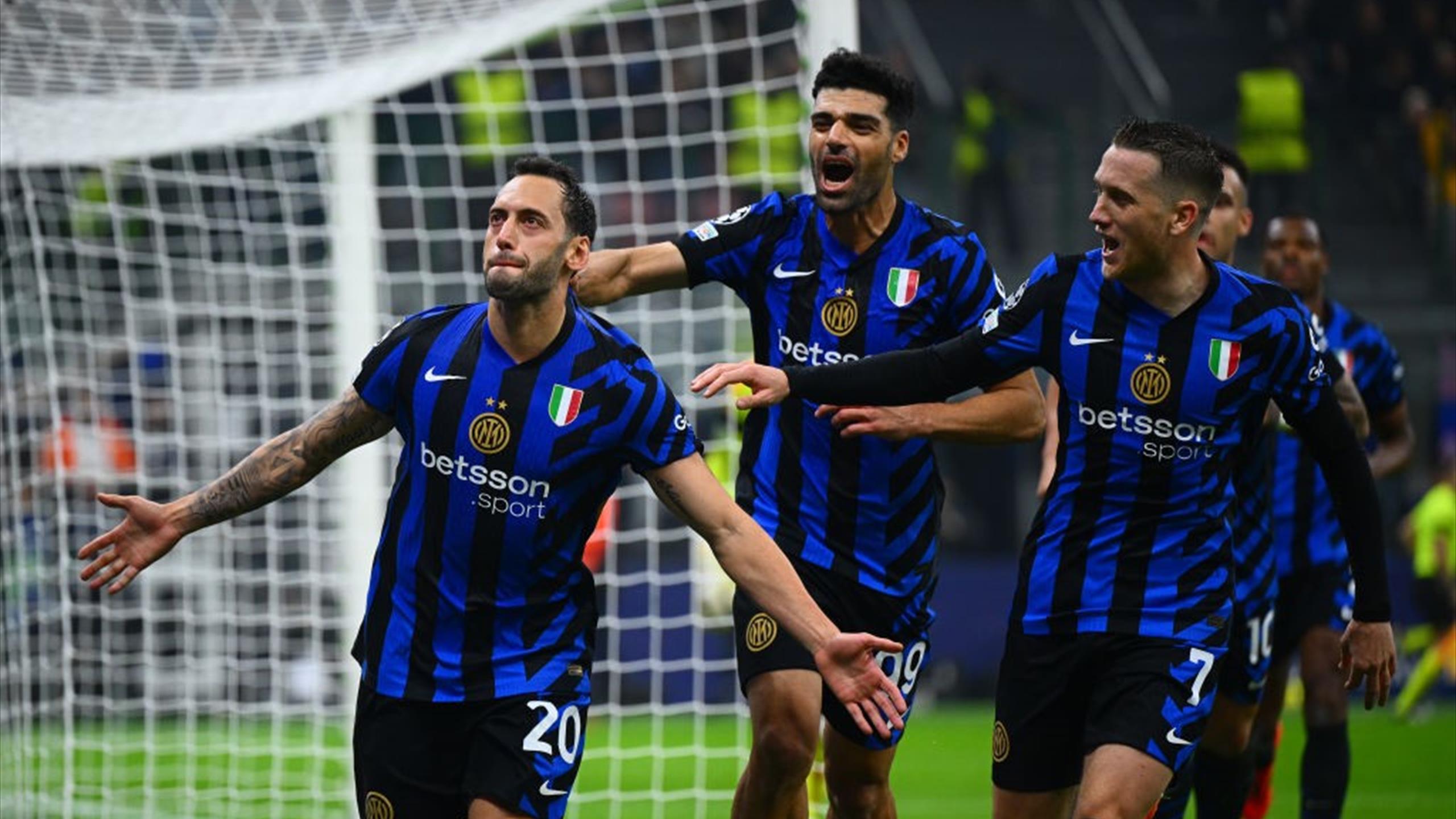Inter v Napoli - Serie A latest as Hakan Calhanoğlu's cracker draws ...