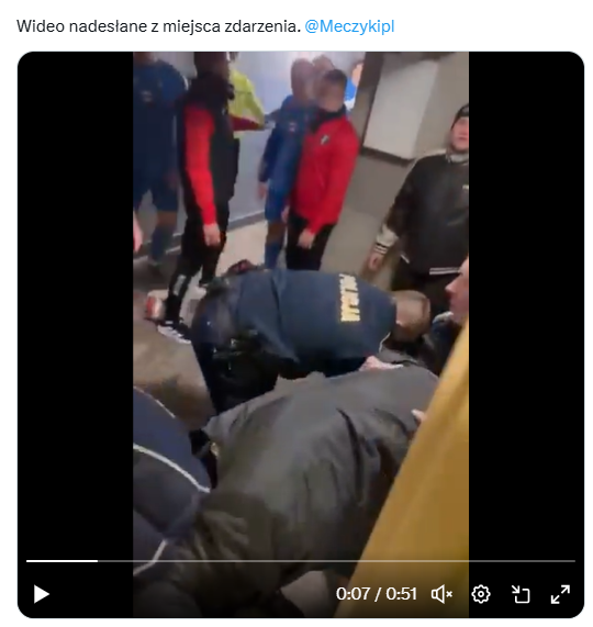 Skandal po meczu Bug Wyszków - Polonia II Warszawa - Eurosport