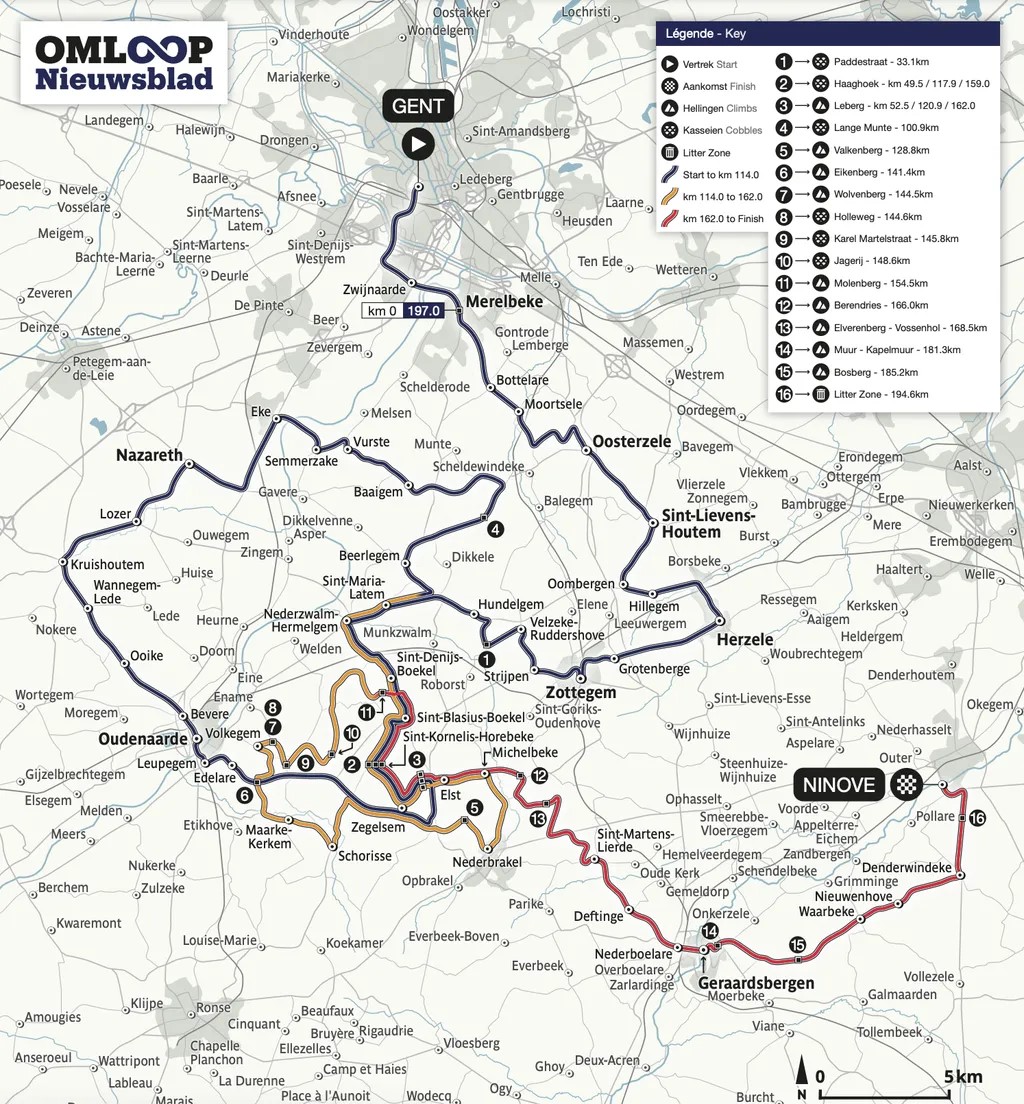 How to watch Omloop Het Nieuwsblad 2025 – TV and live stream schedule ...