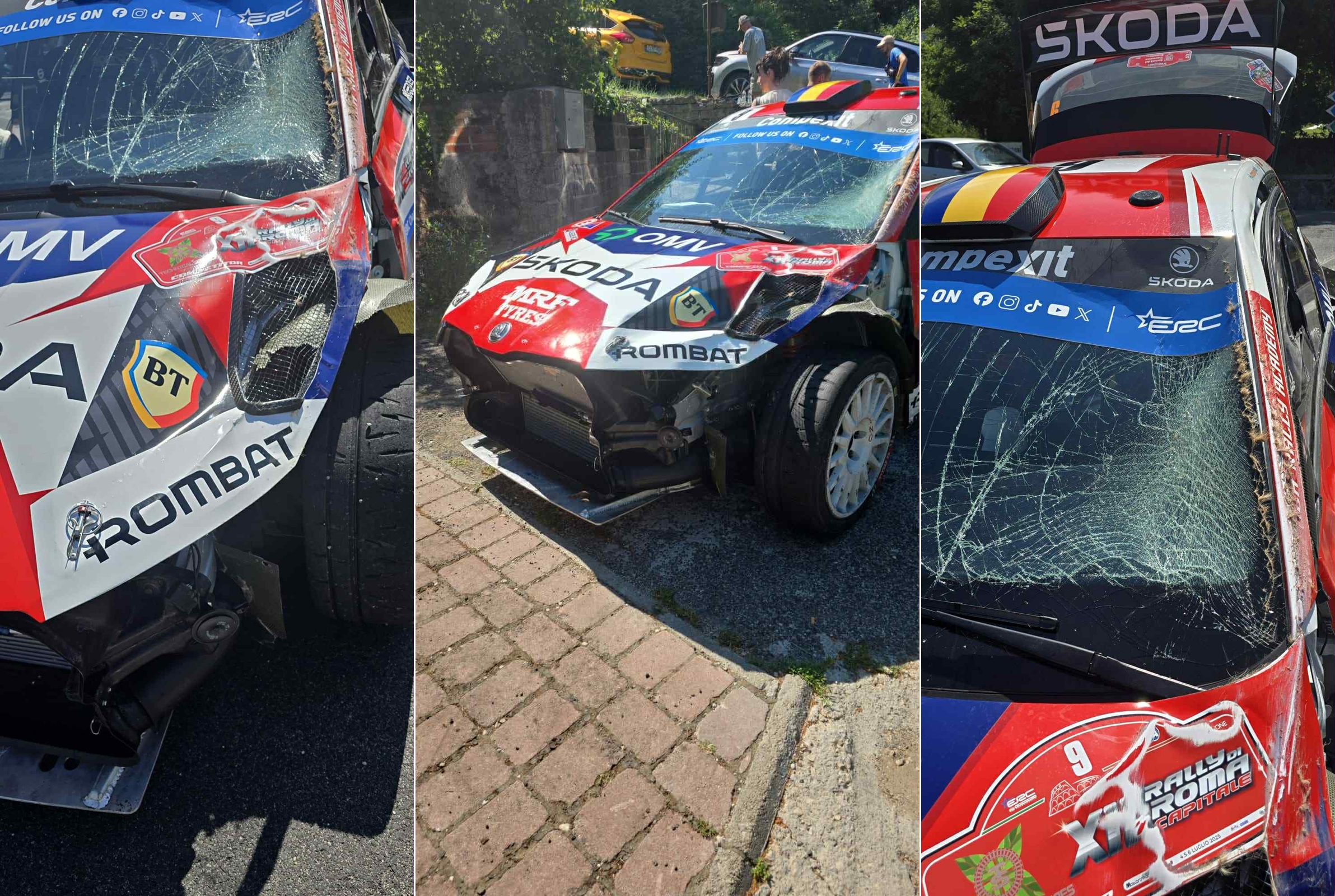 Simone Tempestini, ghinion incredibil la Rally di Roma Capitale: a ...