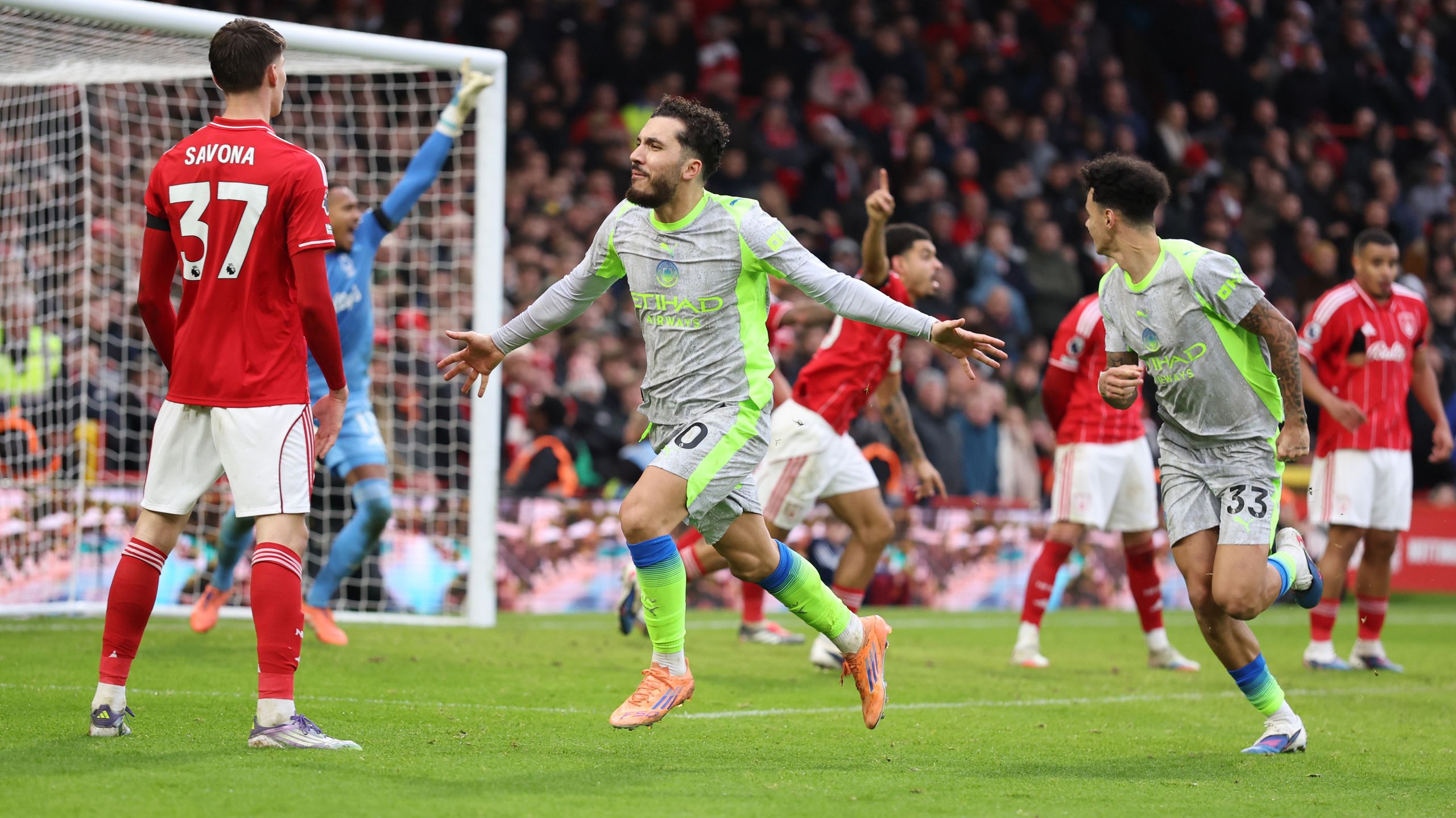 Nottingham Forest 1-2 Man City result - Rayan Cherki fires late winner ...