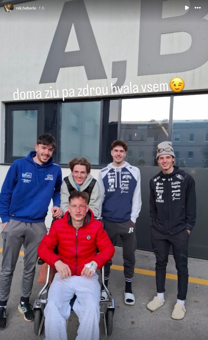 Skifliegen in Planica: Gute Nachrichten von Nik Heberle nach Sturz beim ...