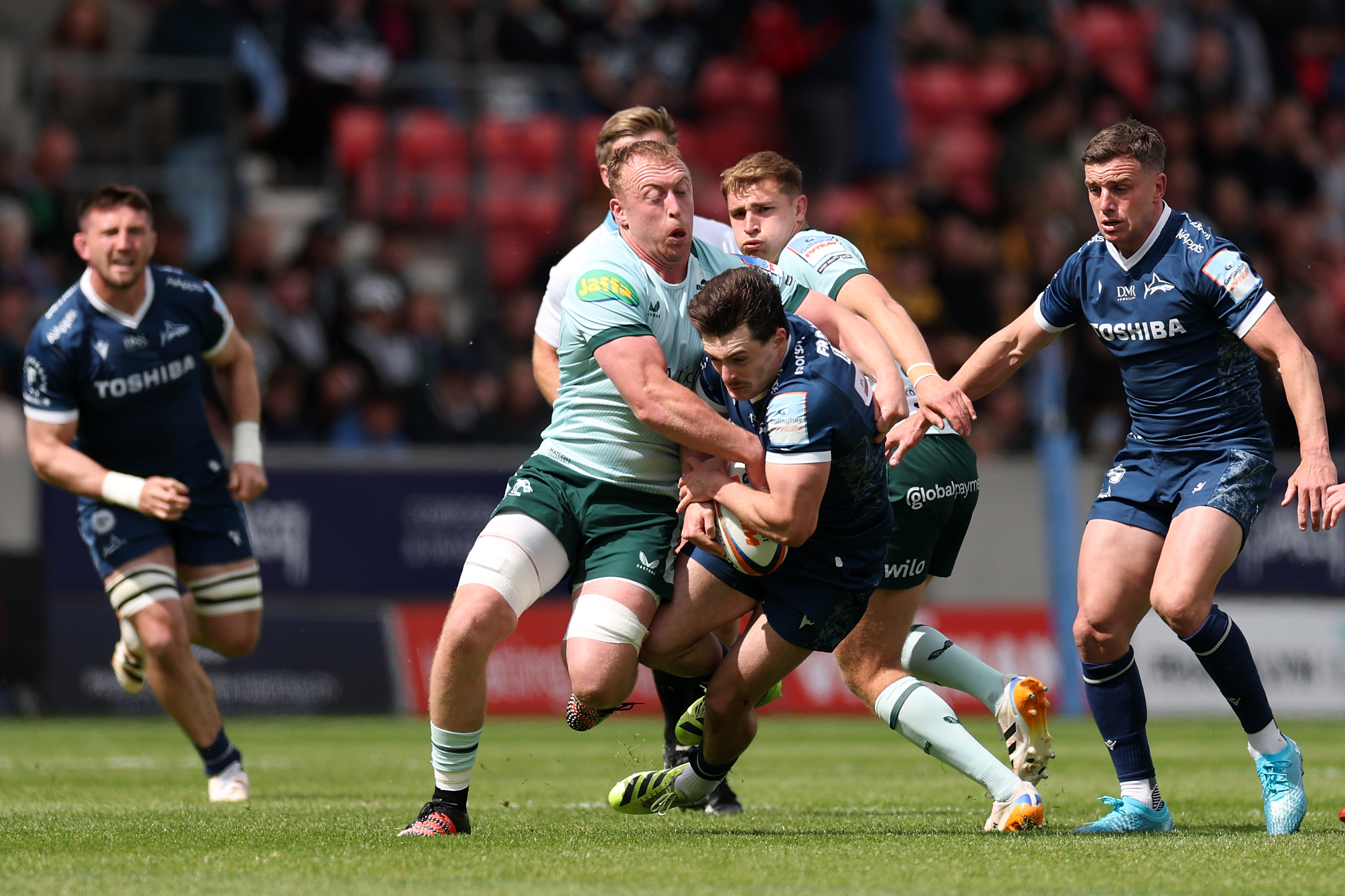 Sale 33-47 Leicester result - Tigers secure place in PREM Rugby play ...