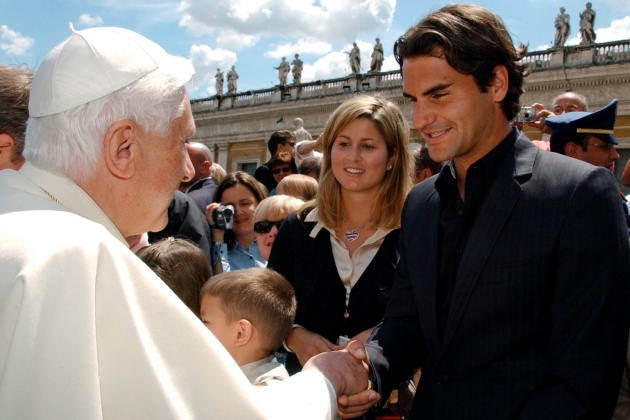 13 of the world’s sporting icons meet the Pope - TNT Sports